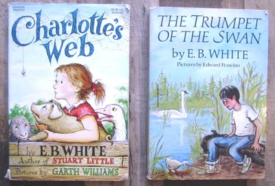 Charlotte's Web + The Trumpet of the Swan by E. B. White paperbacks | eBay