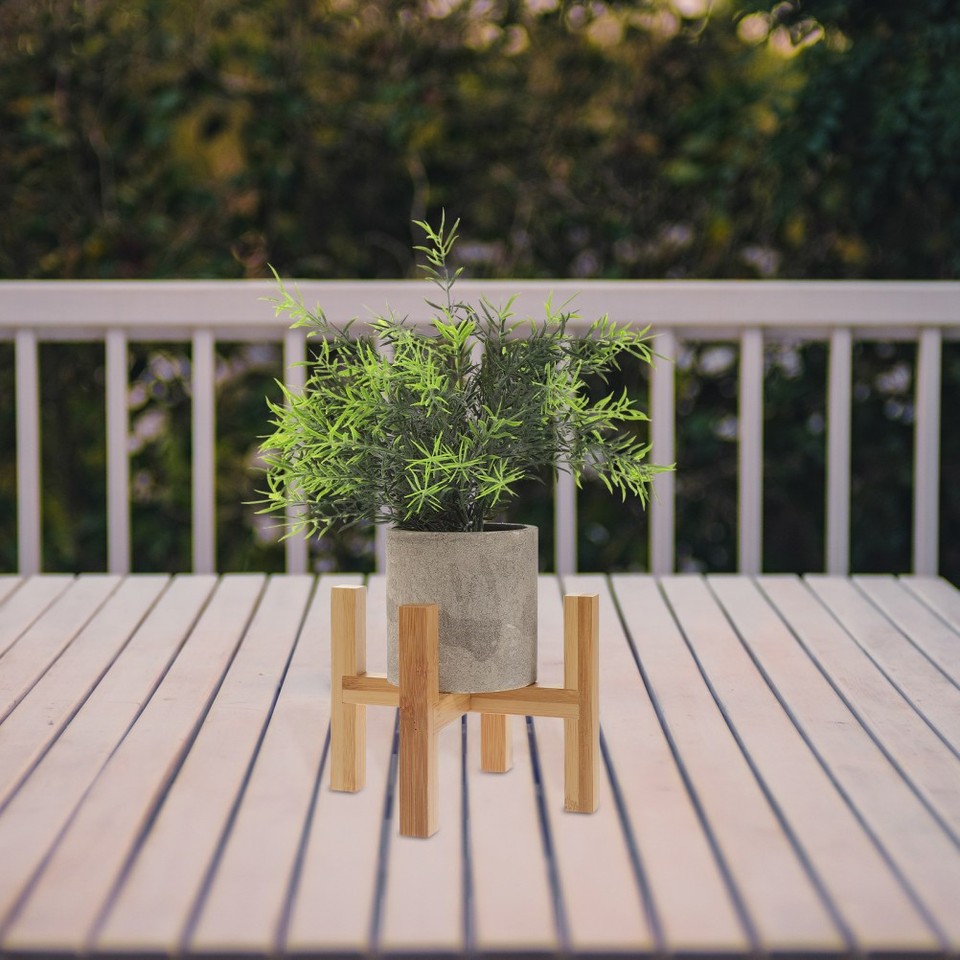 Four-legged Flower Stand Planter Rack Garden Outdoor Flowerpot Holder ...