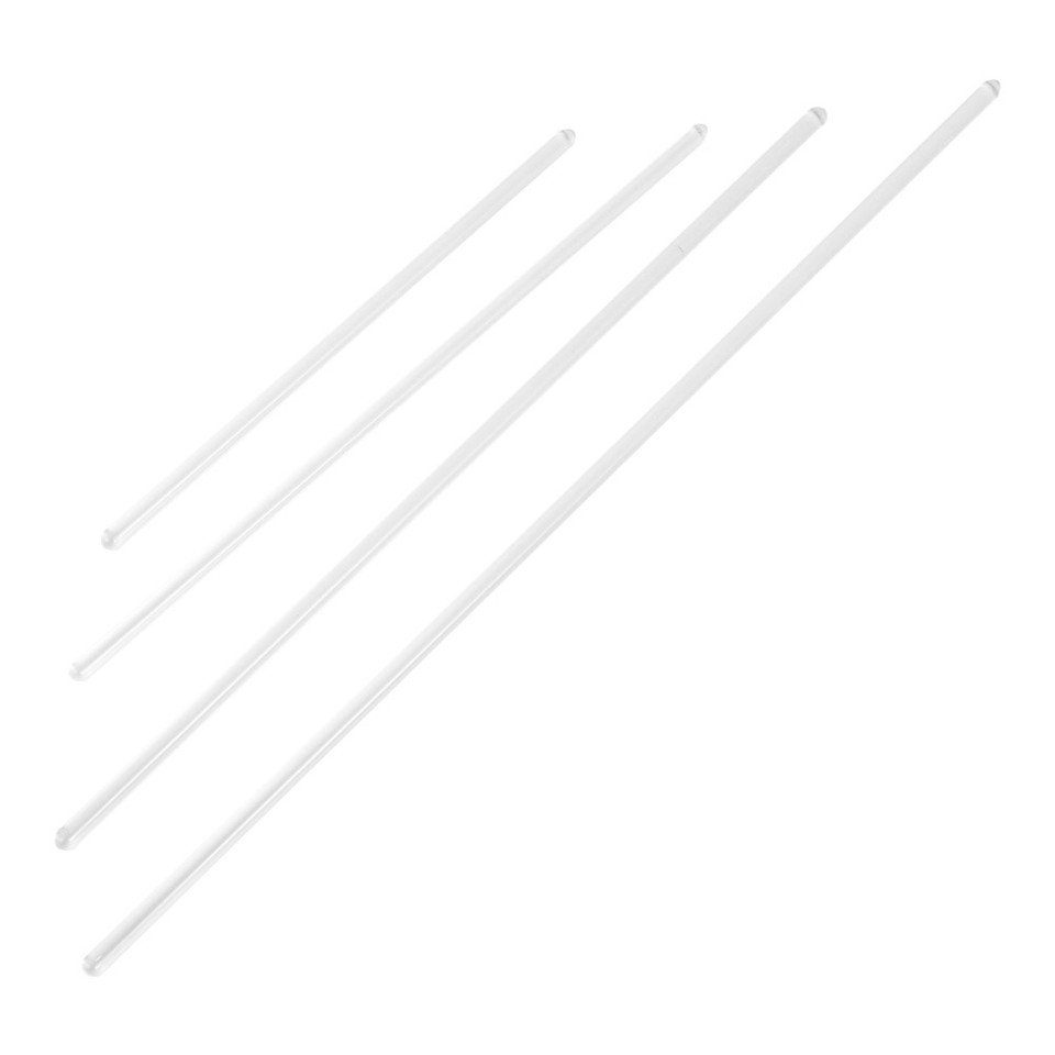 12 Pcs Stirring Rods Glass Stirrers for Cocktails Transparent Stirer | eBay