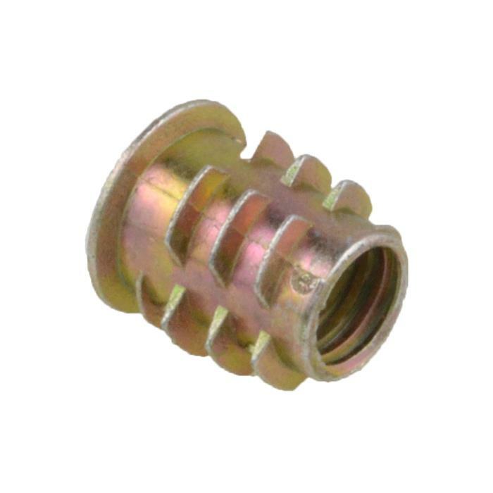 Qty 400 Threaded Insert Nut M10 (10mm) x 14mm Zinc Flange Hex Drive ...