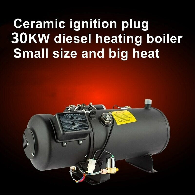 30KW Auto Diesel Heating Boiler 24v Diesel Truck Engine Preheater ...