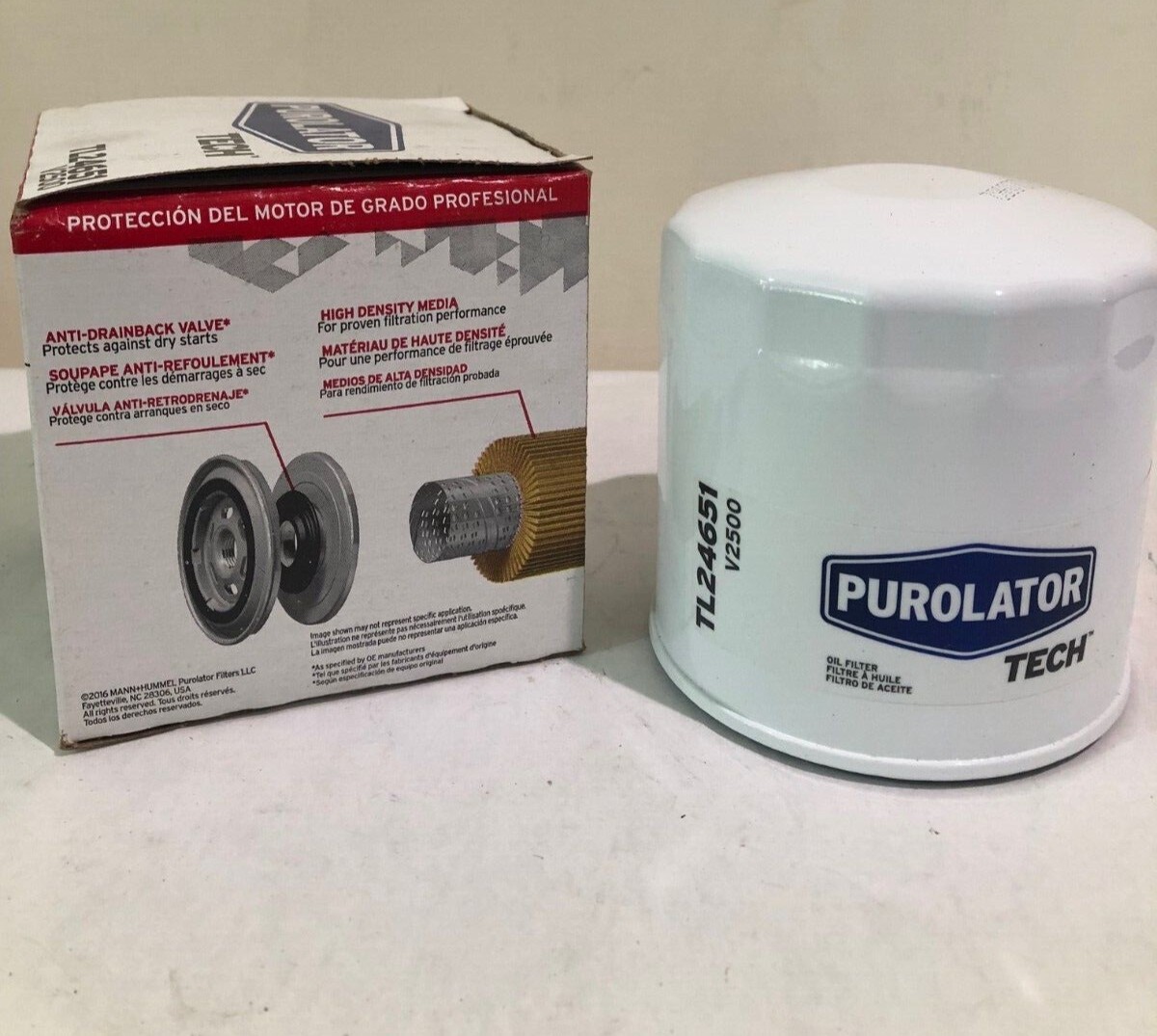 Engine Oil Filter Purolator TL24651 Fit Challenger Durango F-250 F-350 ...