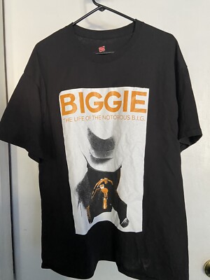 Biggie Big Papa Notorious B.I.G. T Shirt Rare XL | eBay