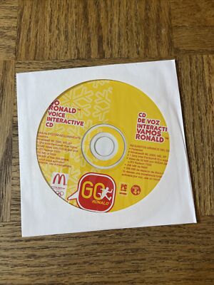 Go Ronald Voice Interactive PC CD Rom | eBay