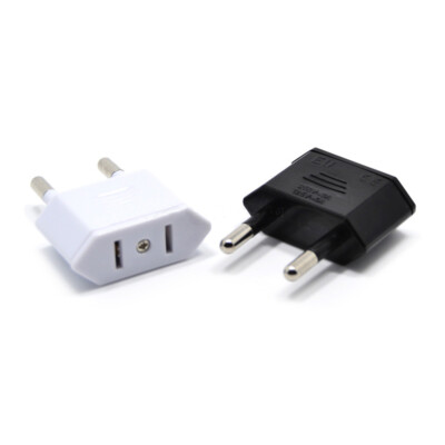 CN US To EU Plug Adapter AC Converter Travel Power Adapter Type C Plug ...