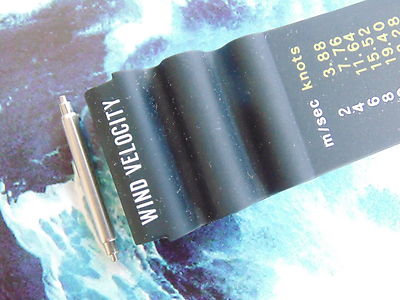 NOS CITIZEN 22MM FAT SPRING BARS 4 STRAIGHT VENT DIVER'S RUBBER WATCH ...