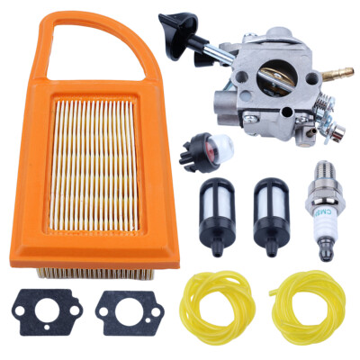 Carburetor For Stihl BR500 BR600 BR550 Air Fuel Filter Line Primer Bulb ...