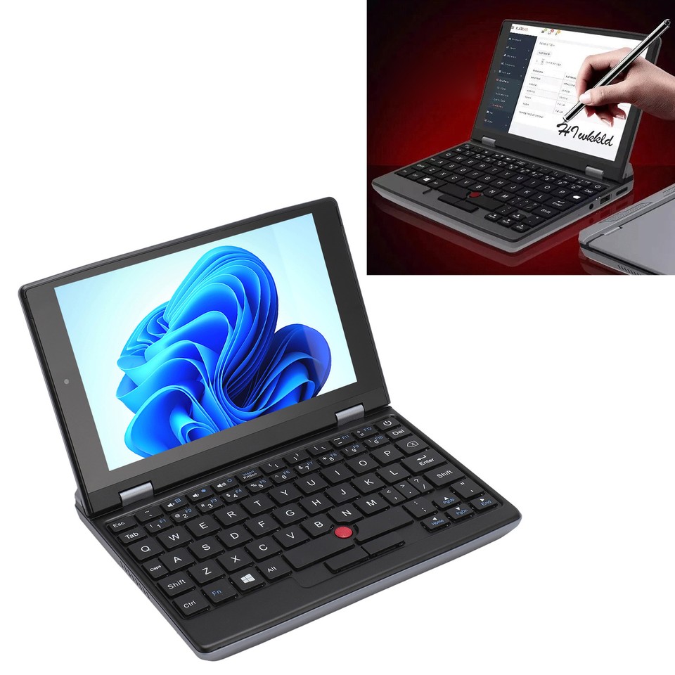 7.0 Inch Touch Screen Mini Laptop Computer For J4115 12G Ultra Light P ...