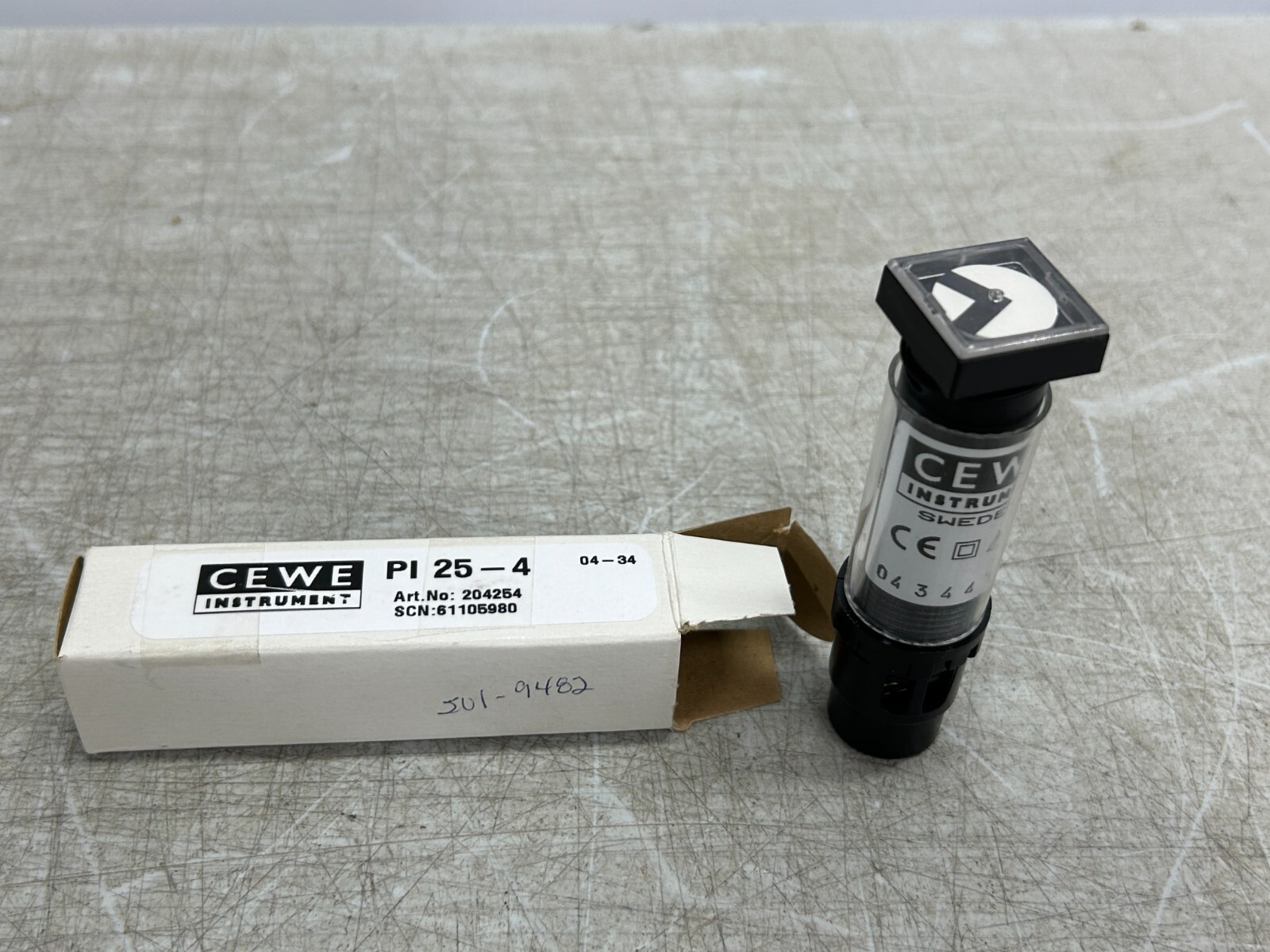 CEWE Instrument PI 25-4 Position Angle Indicators PI25-4, 25x25mm 24 ...