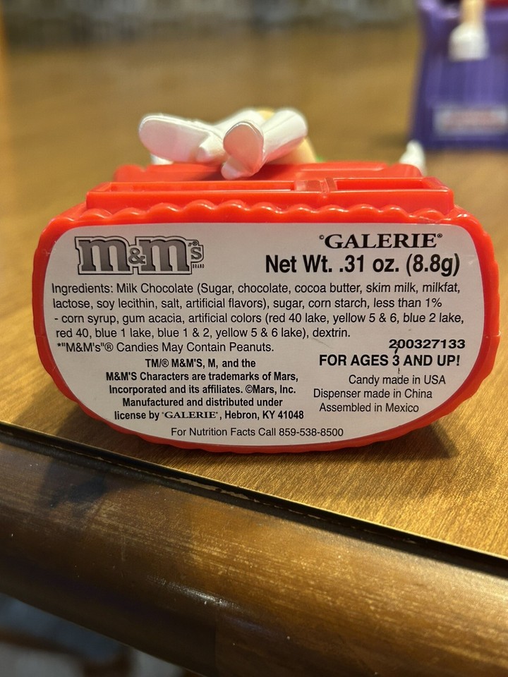 M&M's Collectible Set of 2 Fortune Teller Candy Dispensers "Red ...