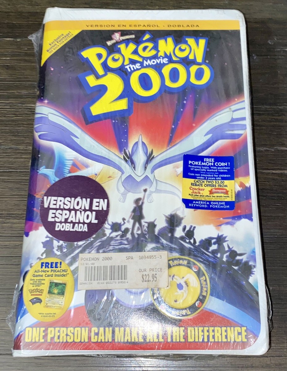 Pokemon O Primeiro Filme Vhs 2000