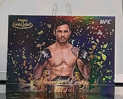 2024 Topps Gold Label 'Gold Splatter' SSP - Alexandre Pantoja #GSP-24 ...