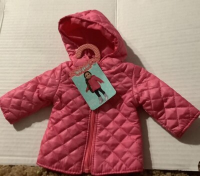 SpringField Collection Fits 18in Dolls Pink Hooded Jacket | eBay
