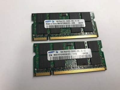 2GB 2x 1GB Kit HP Pavilion PC2-5300 667MHz DDR2 Laptop/Notebook RAM ...