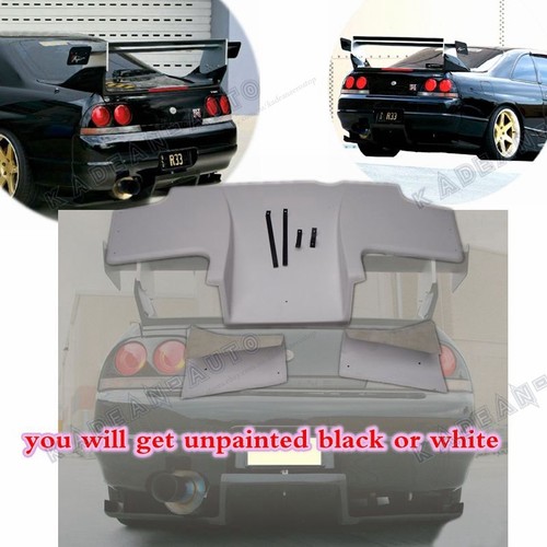 FRP TOP-SECRET REAR DIFFUSER UNDER VALANCE WITH FITTING KIT FOR R33 GTR ...