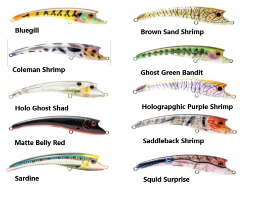 Nomad Design Maverick 68mm 5.5g Hardbody Floating Fishing Lure - Choose ...