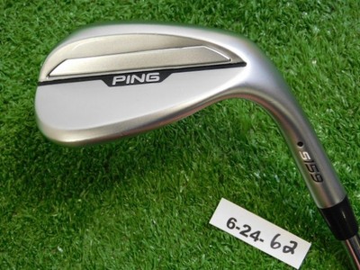 Ping S159 Chrome 60* 10* Lob Wedge S Grind Z-Z115 Steel Black Dot ...