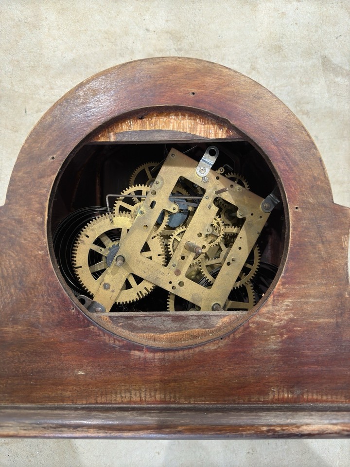 Sessions Clock Company Mantle Clock Case And Movement No Reserve Parts ...