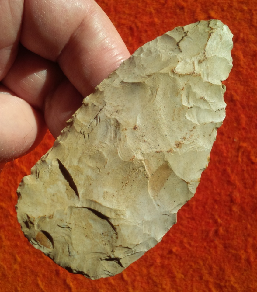 3-9/16" NORTH BI-FACE MISSOURI ARROWHEAD Authentic Projectile Point ...