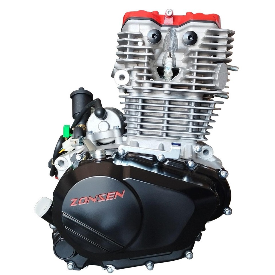 Zongshen CB300RL 4-Valve SOHC 300cc Performance Engine 29hp/6 Speed ...