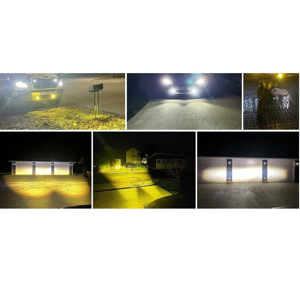 Replacement Lamp Night Driving LED Work Light Off Road Lamp Dual Beam ...