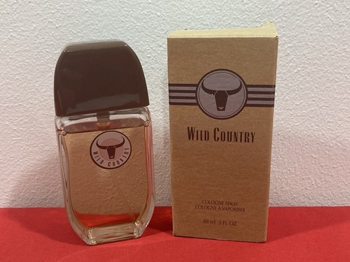 NEW 1996 NOS Avon WILD COUNTRY 3.0 Fl Oz Mens Cologne Spray Bottle NEW ...