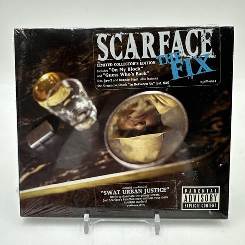 SCARFACE : The Fix (CD 2002)Rare J-Prince New Sealed Htf Scratch Tears ...
