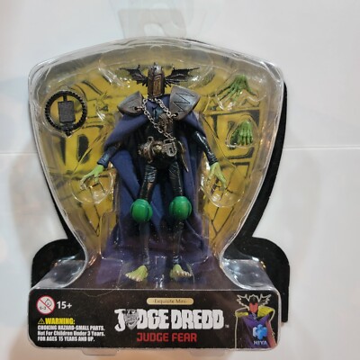 Hiya Toys Judge Dredd: Judge Fear 1:18 Scale Exquisite Mini Action ...