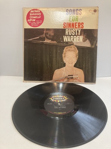 Rusty Warren – Songs For Sinners *1959:Vinyl Jubilee – JGM-2024 | eBay