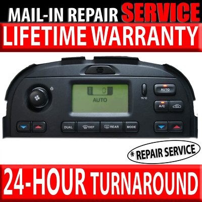 03-08 Jaguar S-Type & X-Type Climate Control Module [REPAIR SERVICE] | eBay