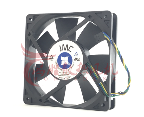 1PC JMC 1225-12 HBAPW 12CM 12025 12V 0.63A 4-wire large air volume ...