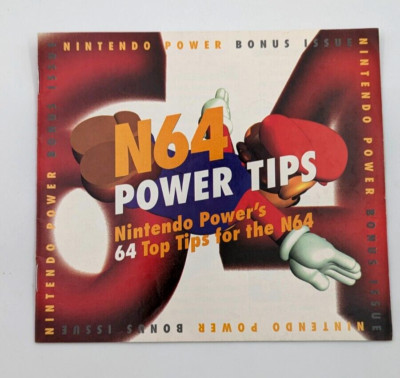 1996 Nintendo Power N64 Power Tips Bonus Issue | eBay