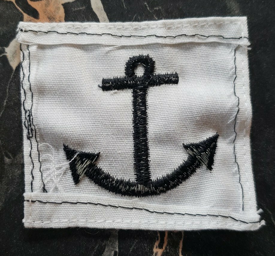 US Navy Rating Patch USN Rate Seaman Striker Mark E-1 Summer Dress ...