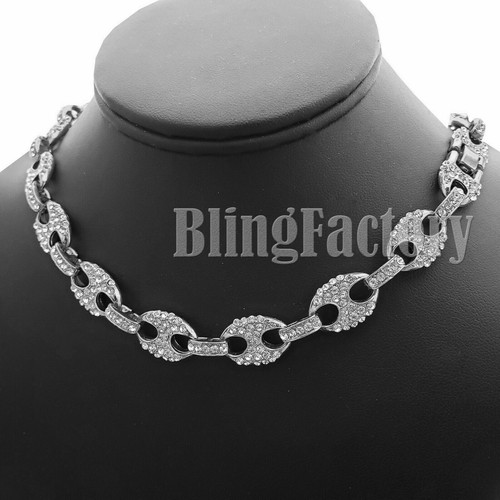 TRANSFORMER AUTOBOT pendant 16" ~ 24" Iced Marina Choker Chain Hip Hop ...