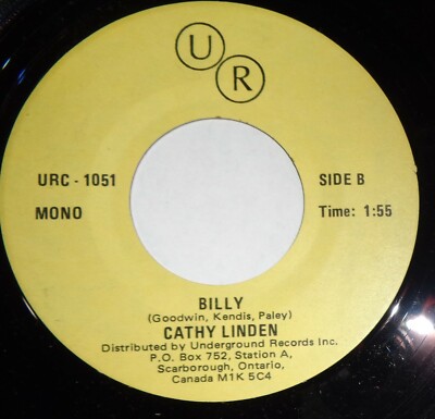 Cathy Linden - Billy / Goodbye Jimmy Goodbye 45 RPM Record B3 | eBay