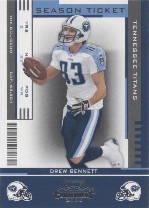 2005 Playoff Contenders - Drew Bennett #95 for sale online | eBay