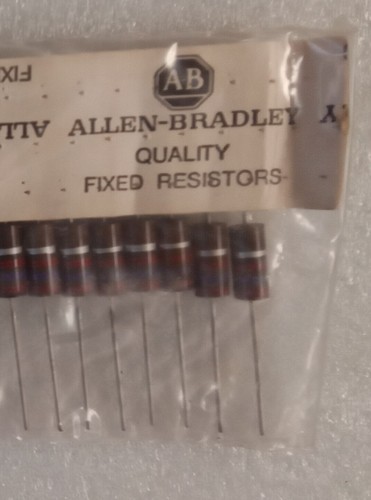 10x RC420F272K Asiale Allen-Bradley Hb Resistor 2700 Ohm 2.7Kohm 5% 2W ...