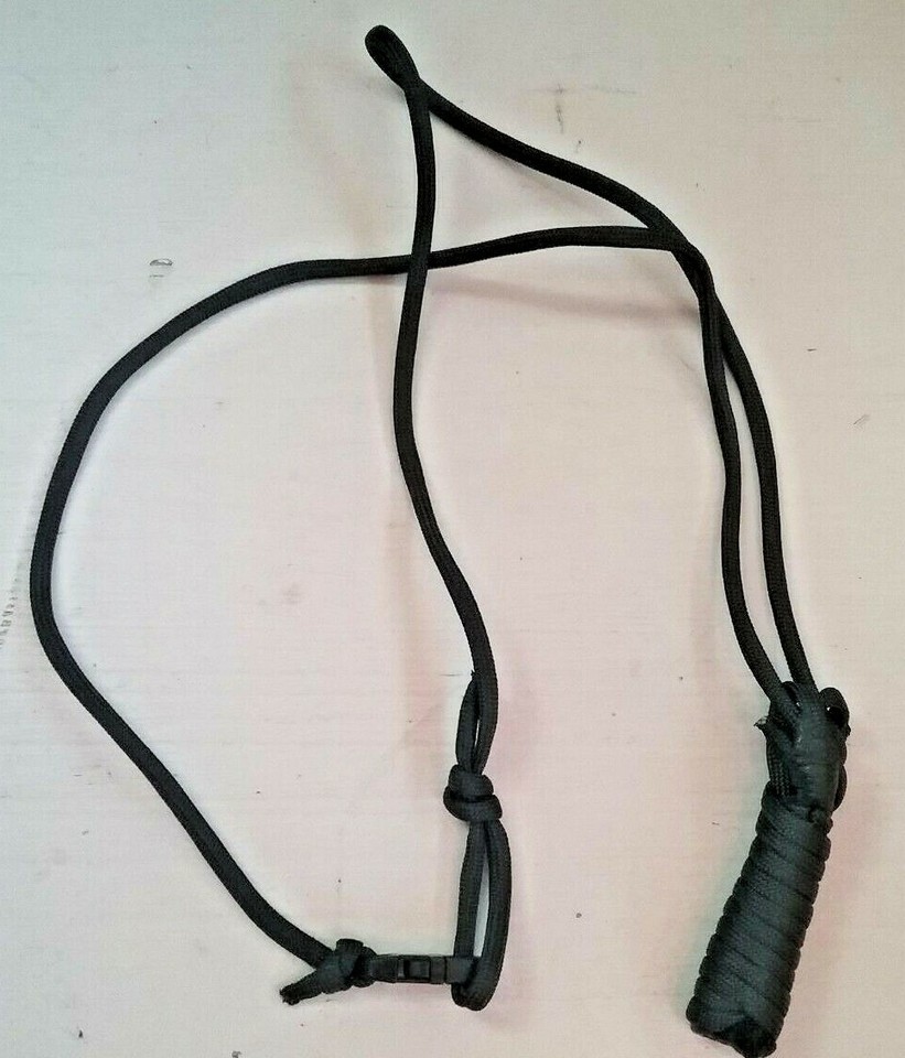 Shepherd Rock Sling, Primitive Tool, Wearable Necklace, Para Cord ...