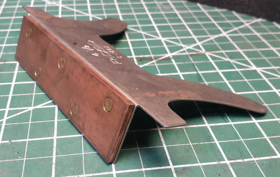 Ridgid Bench Vise Jaw Covers Caps Pair 3" Soft Copper face steel hold ...