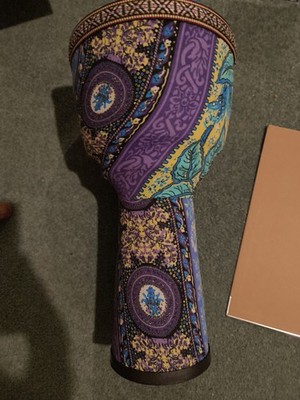 Drum Plastic And Fabric Construction Djembe Type Hand Drum | eBay UK