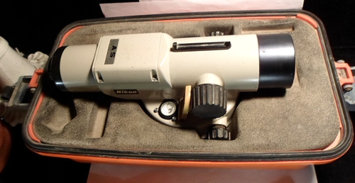 VINTAGE NIKON AS TRANSIT 0115742 PORTABLE SURVEY INSTRUMENT GOOD LEVEL ...