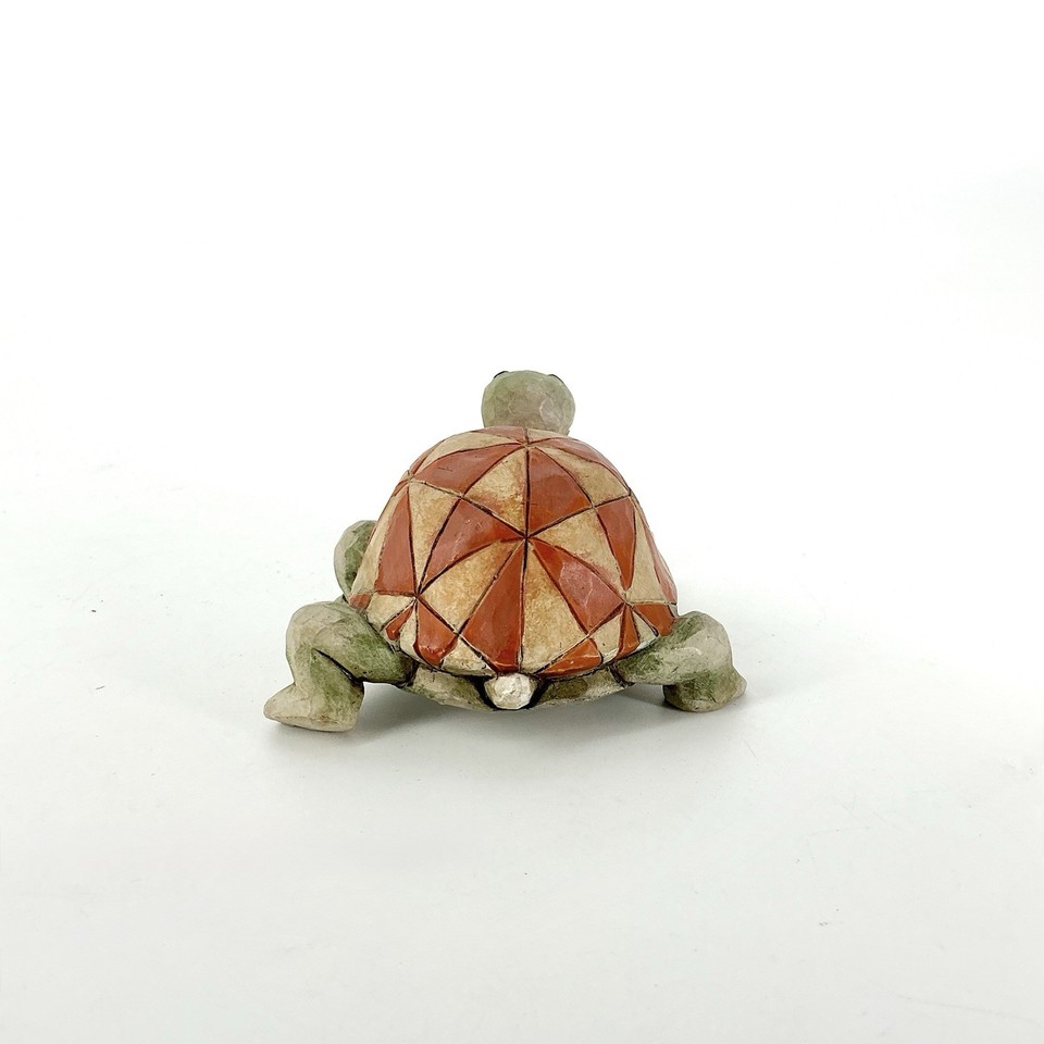Jim Shore Mini Turtle Tortoise Figurine Heartwood Creek 2010 #4021444 ...