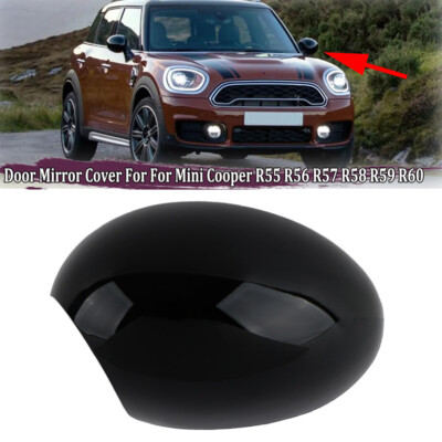Left Door Side Rearview Wing Mirror Covers Cap for MINI R55 R56 R57 R58 ...