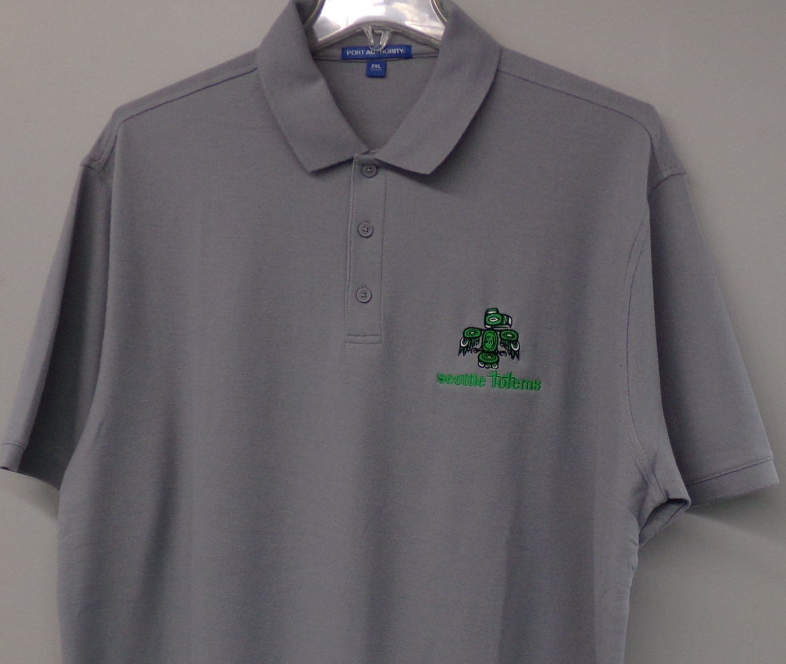 Seattle Totems Hockey WHL Logo Embroidered Mens Polo XS-6XL, LT-4XLT ...