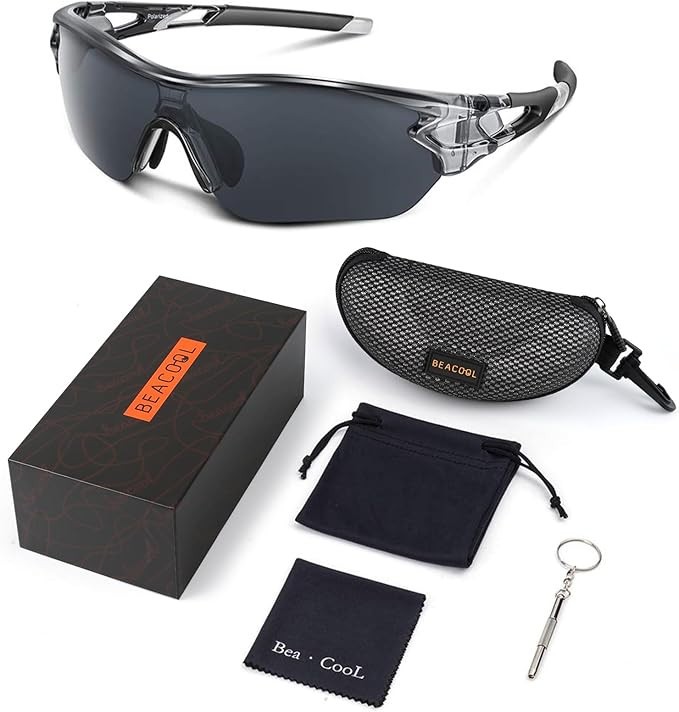 BEACOOL Sportbrille Sonnenbrille Polarized Herren Damen Teenager | eBay.de
