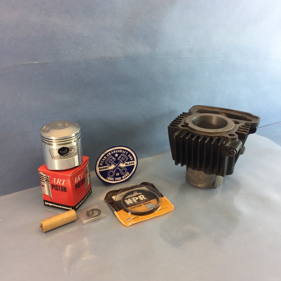 HONDA TRAIL 90 1MM OVER CYLINDER PISTON RINGS KIT CT 90 CT90 ST90 ST ...