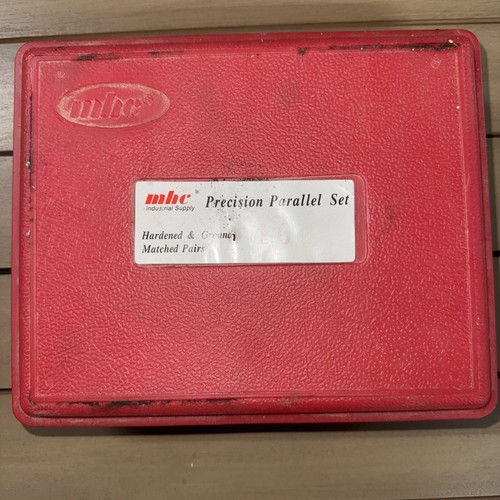 MHC Set of 10 Matched Steel Precision Parallels, 1/2 to 1-5/8", 6" L | eBay