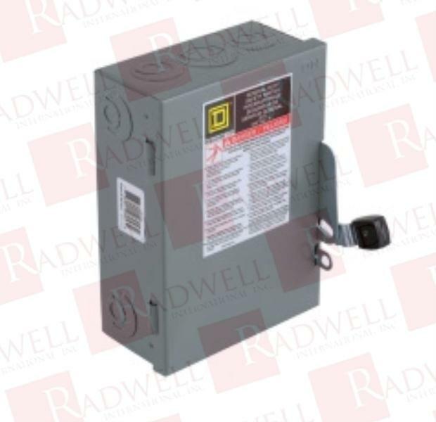 Square D D211NRB 30 Amp 240vac Safety Switch 2pst for sale online | eBay