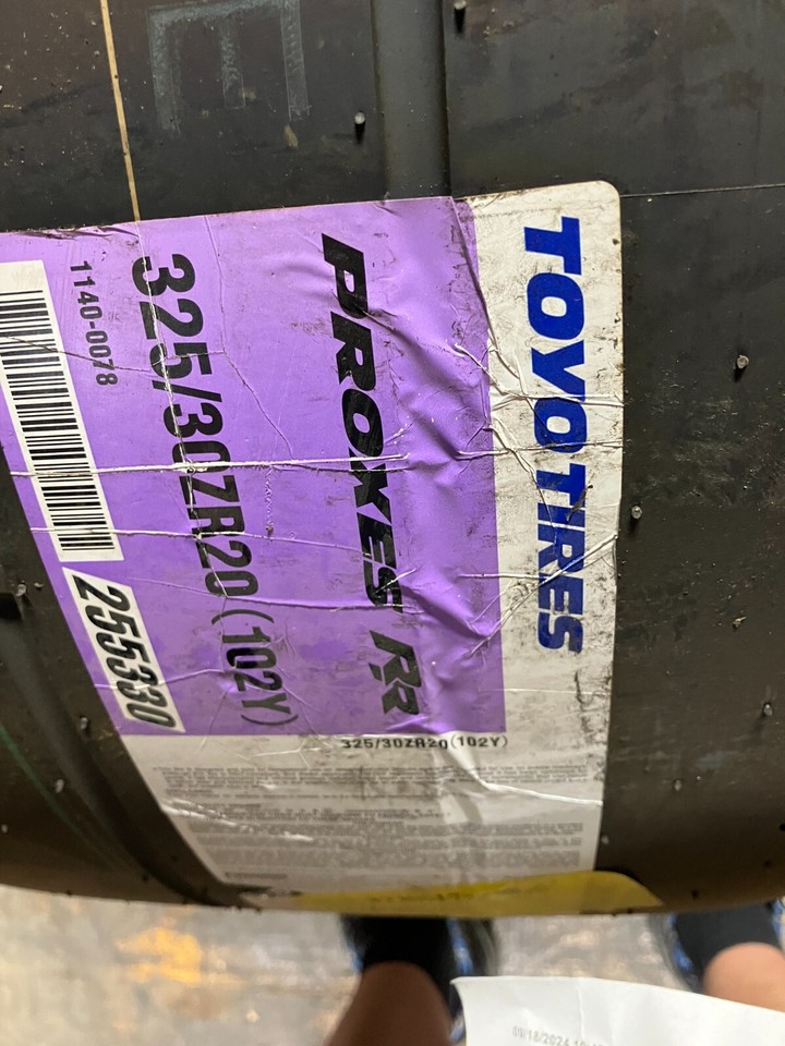 New Tire 325 30 20 Toyo Proxes RR #255330 325/30ZR20 | eBay