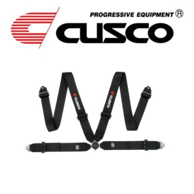 Cusco Universal FIA 4 Point Racing Harness 3" Shoulder 3" Lap W/ Eyebolts JDM | eBay